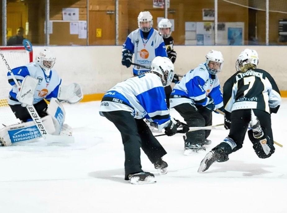 Ringette E-juniorit KaPa-51 - Blue Rings | Kangasniemi